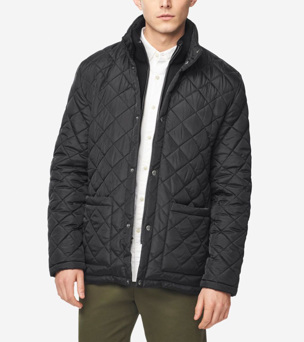 ダイアモンド キルテッド ジャケット mens. 0.0 | COLE_HAAN