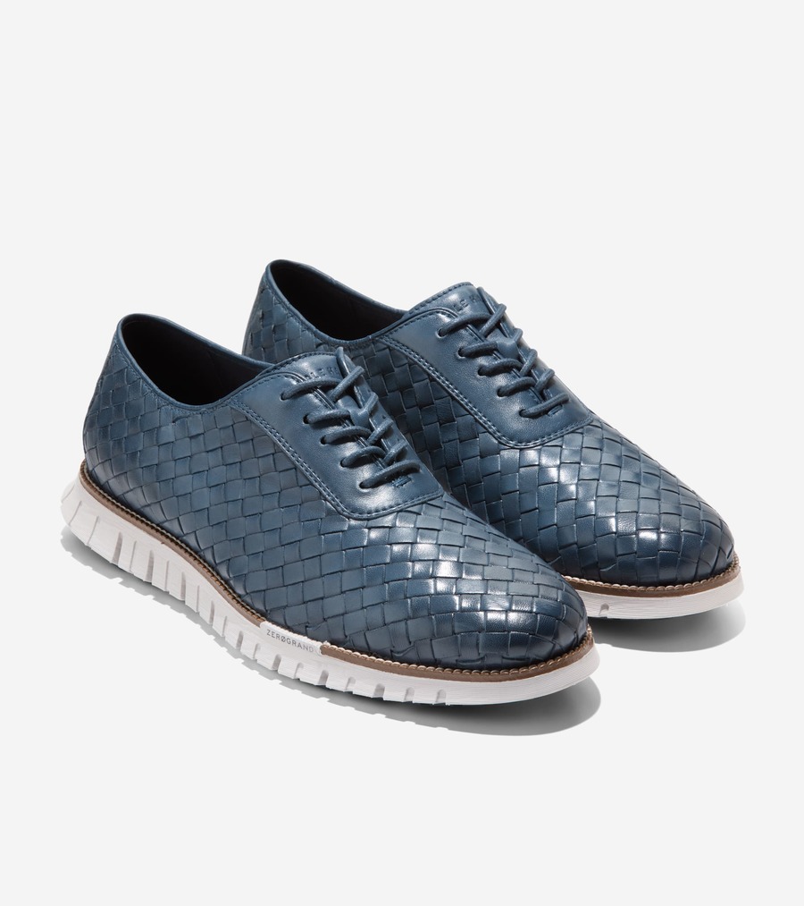 ゼログランド リマスタード ウーヴン オックスフォード mens. 0.0 | COLE_HAAN